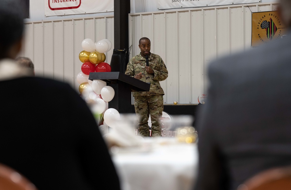 DVIDS - Images - 509 Bomb Wing Leadership speak at YES Gala [Image 1 of 4]