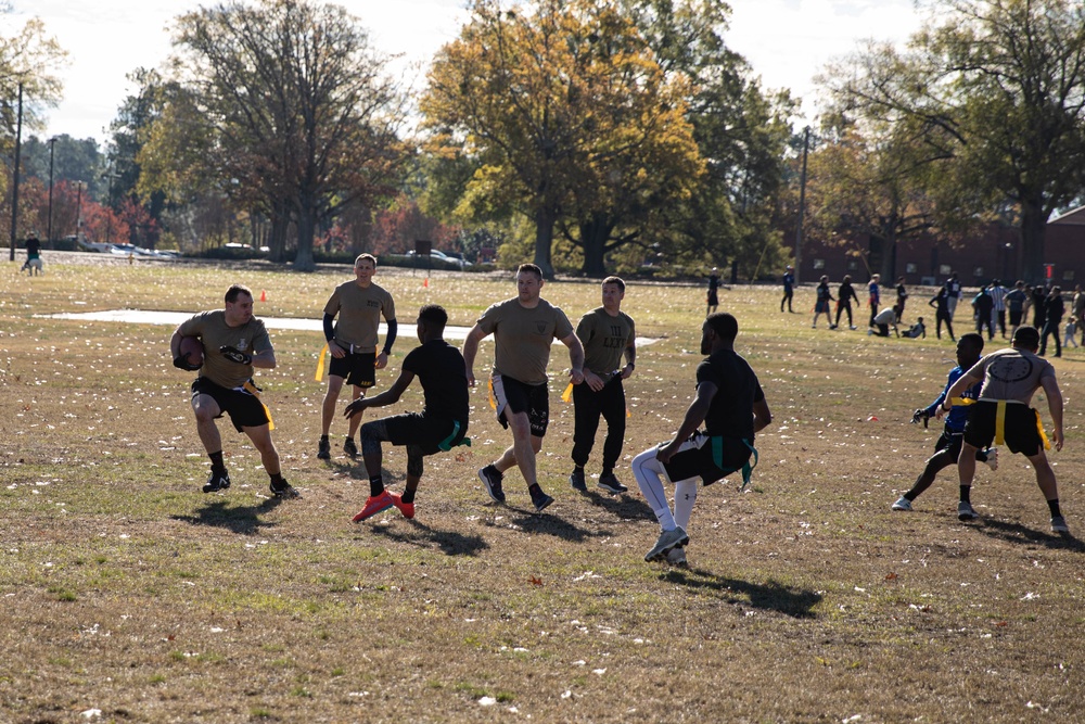 DVIDS - Images - Thanksgiving Football at XVIII Airborne Corps [Image 1 ...
