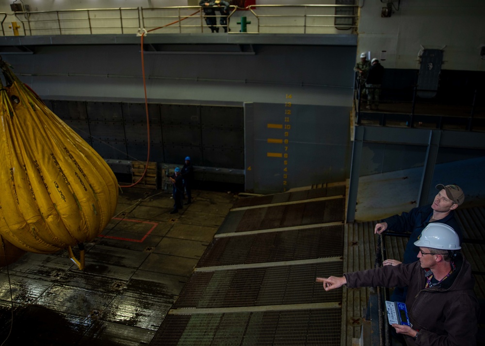 DVIDS - Images - 221122-N-VO895 USS Bataan Deck Department Participates ...