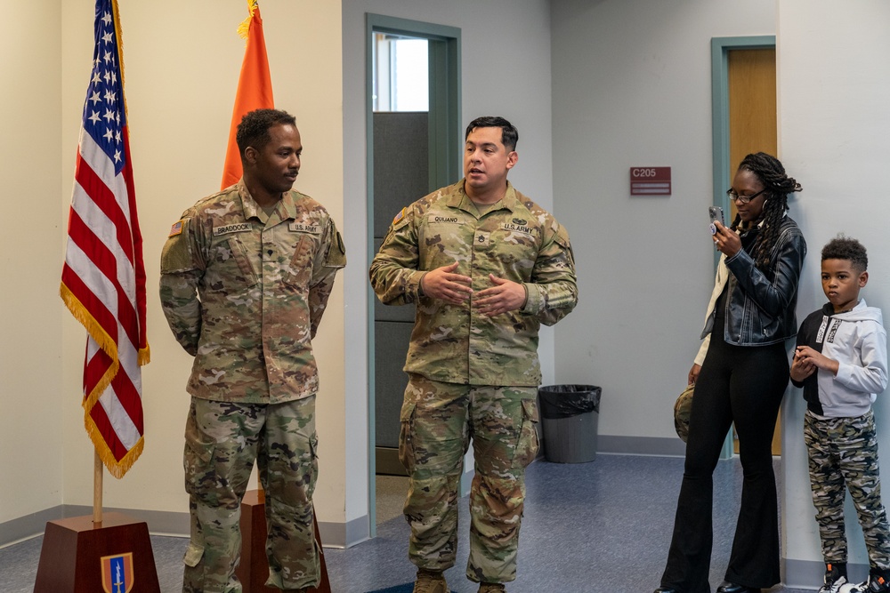 DVIDS - Images - Corporal Braddock's promotion ceremony [Image 6 of 6]