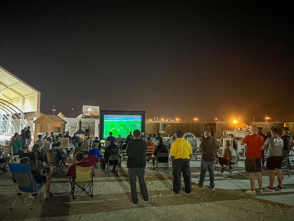 DVIDS - Images - PSAB World Cup Viewing [Image 2 of 3]