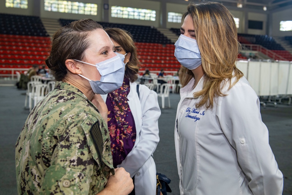 DVIDS - Images - Dermatology Team from USNS Comfort donates supplies to ...