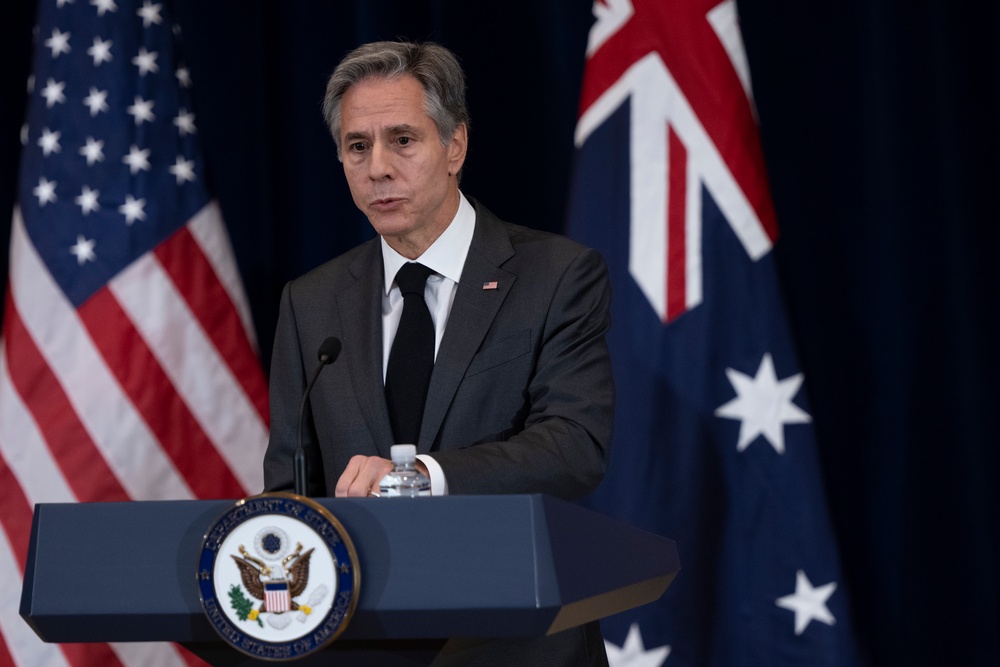 DVIDS - Images - SECDEF AUSMIN Press Availability [Image 8 of 11]