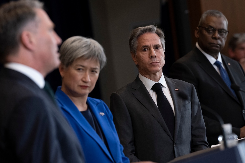 DVIDS - Images - SECDEF AUSMIN Press Availability [Image 10 of 11]