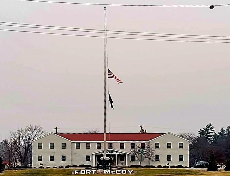 DVIDS - Images - Flag set at half staff for 2022 Pearl Harbor Day at ...