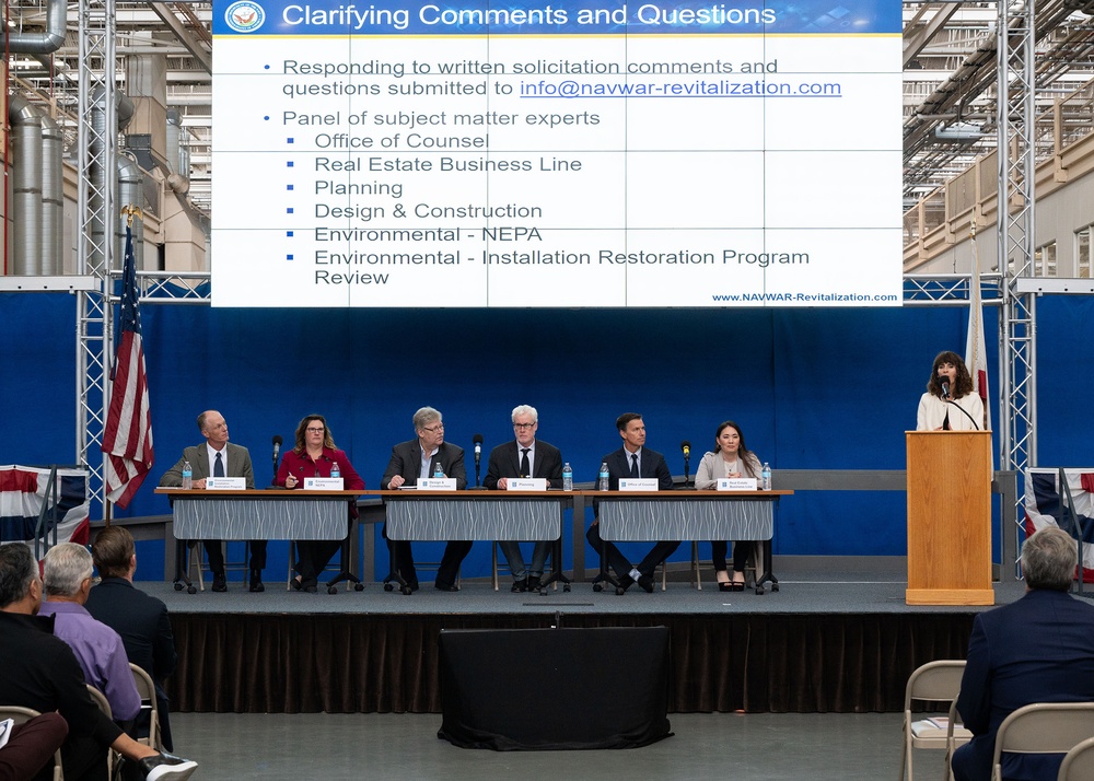 DVIDS - Images - NAVWAR Revitalization Pre-Proposal Conference [Image 3 ...