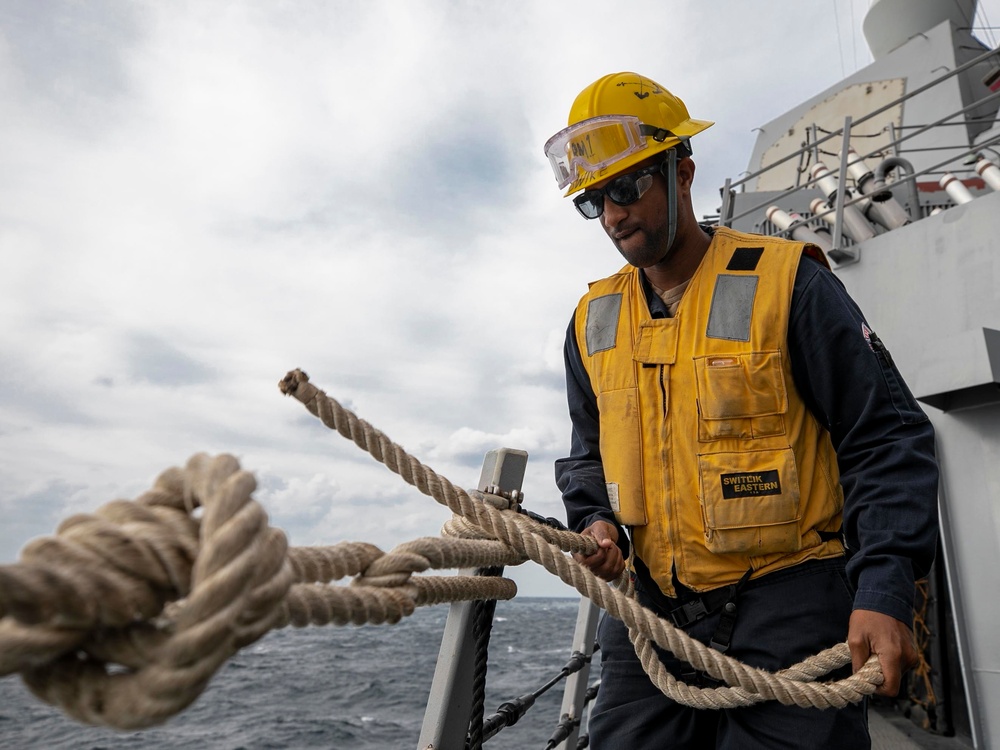 DVIDS - Images - USS Delbert D. Black Conducts RAS with USNS Matthew ...