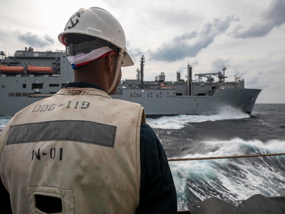 DVIDS - Images - USS Delbert D. Black Conducts RAS with USNS Matthew ...