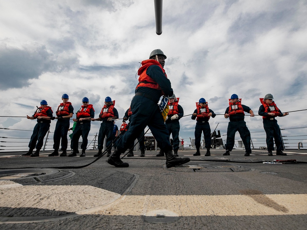 DVIDS - Images - USS Delbert D. Black Conducts RAS with USNS Matthew ...
