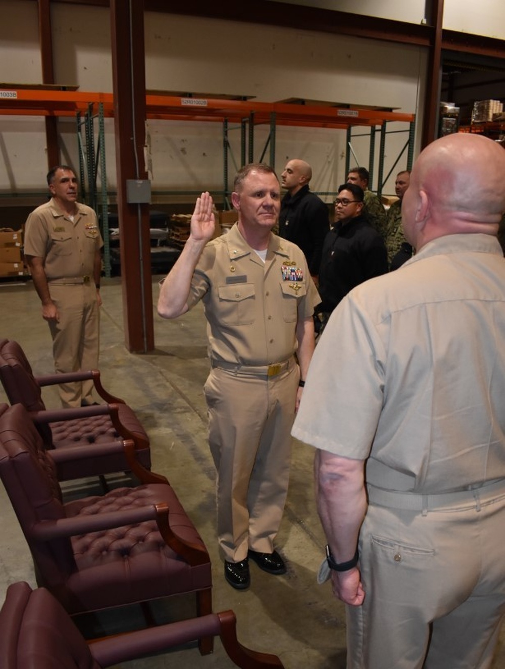 DVIDS - Images - Marcinkiewicz Promoted to Captain, Leads Way for NMRLC ...