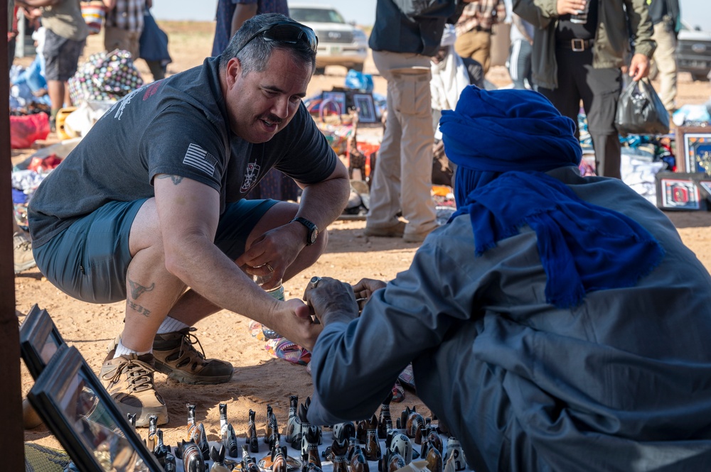 DVIDS - Images - Bazaar brings local merchants to AB 201 [Image 2 of 10]