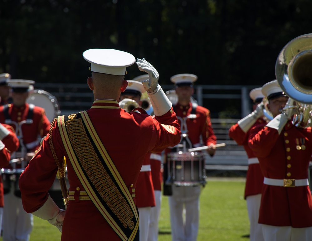 DVIDS - Images - Marines with the Battle Color Detachment perform for ...