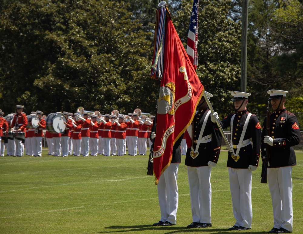 DVIDS - Images - Marines with the Battle Color Detachment perform for ...