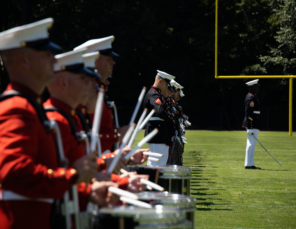 DVIDS - Images - Marines with the Battle Color Detachment perform for ...