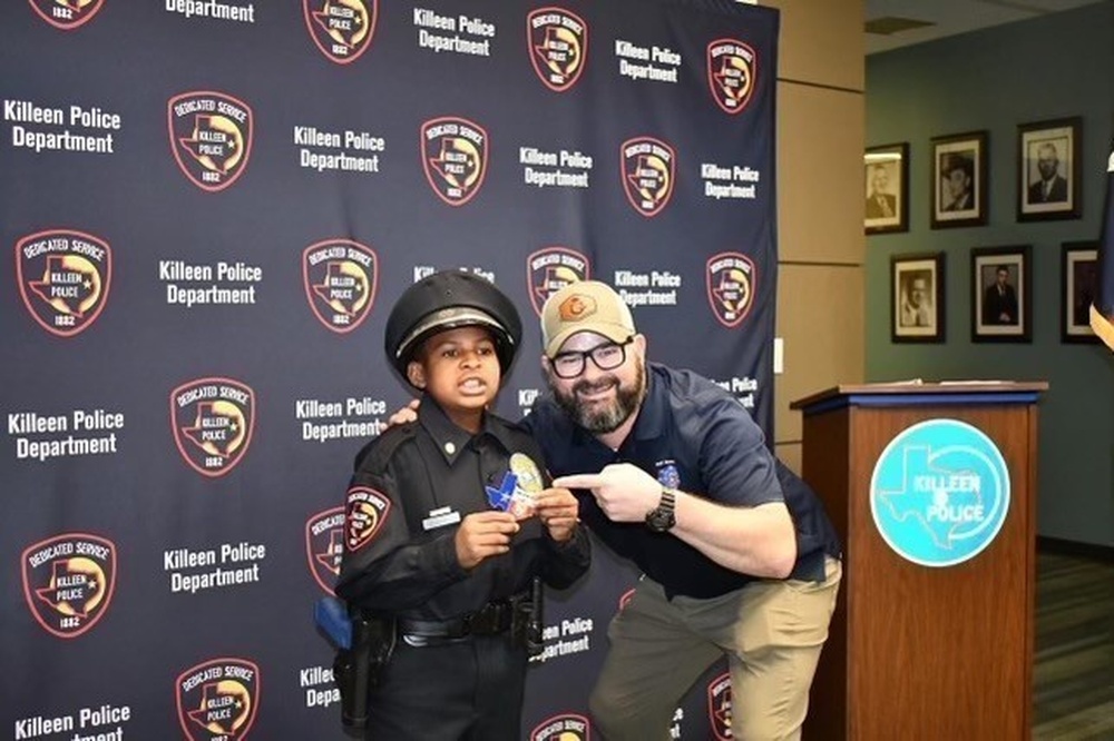 DVIDS - Images - Honorary Police Officer Devarjaye “DJ” Daniel [Image 2 ...