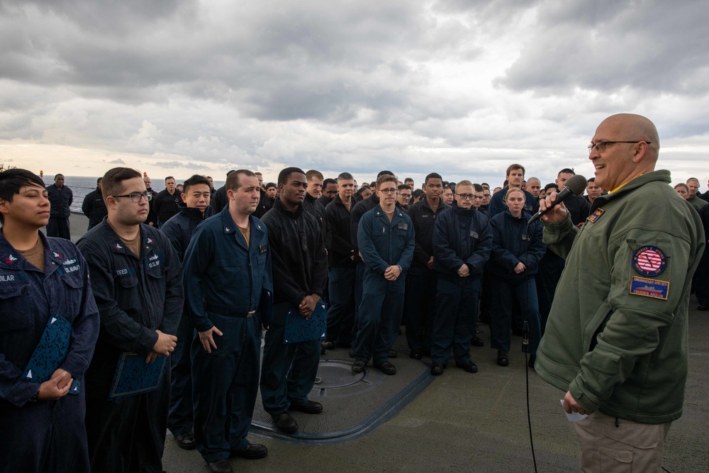 DVIDS - Images - Rear Adm. Dennis Velez Visits USS Nitze (DDG 94 ...