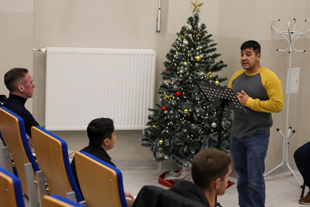 DVIDS - Images - V Corps holds Christmas Eve service at Camp Kościuszko ...