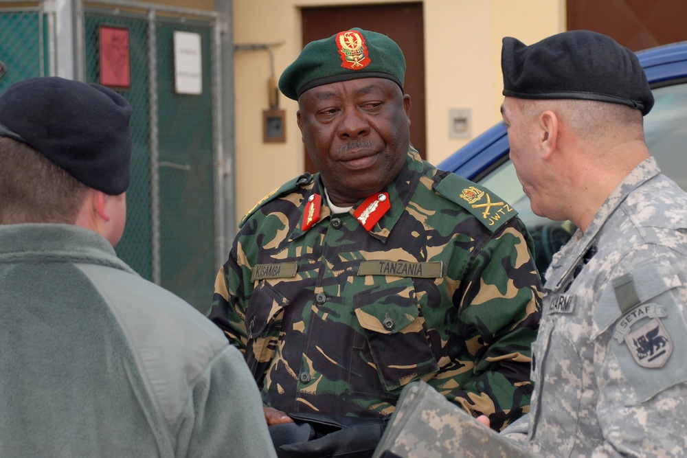DVIDS - Images - Senior Tanzanian general visits U.S. Army Africa