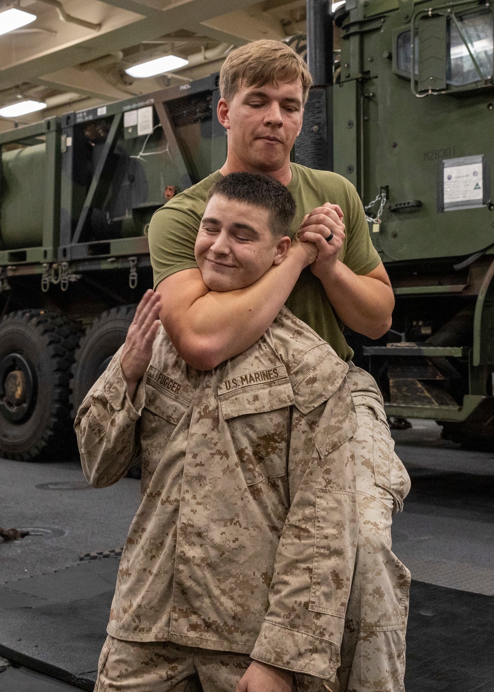 DVIDS - Images - 13th MEU MCMAP Training aboard USS Anchorage