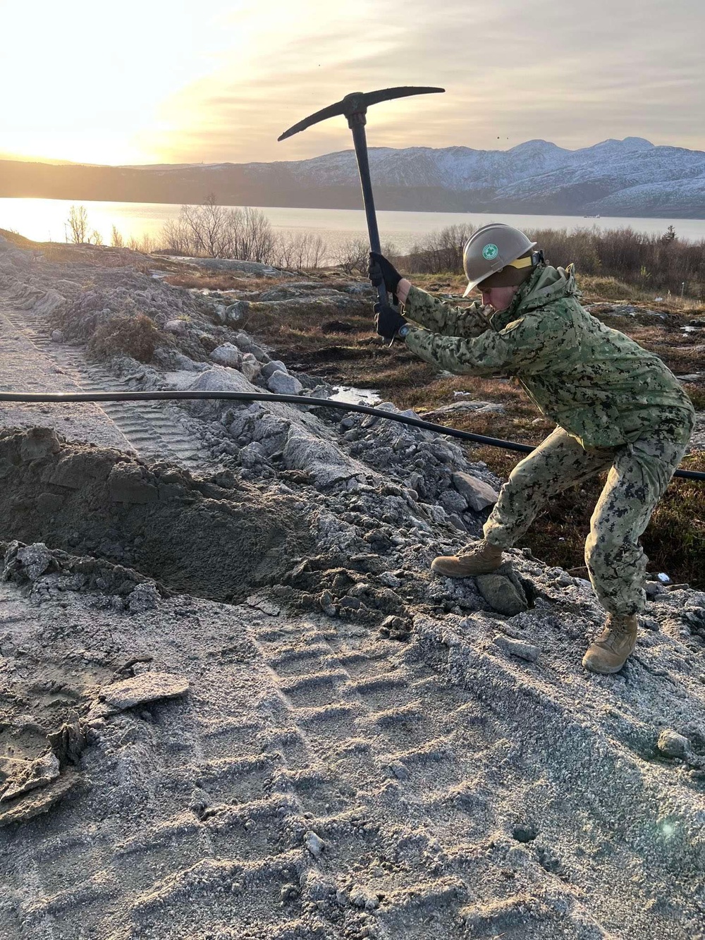 DVIDS - Images - NMCB 11 at work in Norway [Image 3 of 5]