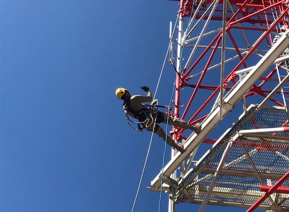 DVIDS - Images - Maintenance Support Team works on signal towers [Image ...