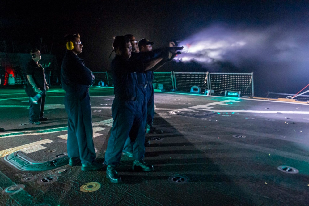 DVIDS - Images - Paul Hamilton Low-Light Gun Shoot [Image 2 of 6]