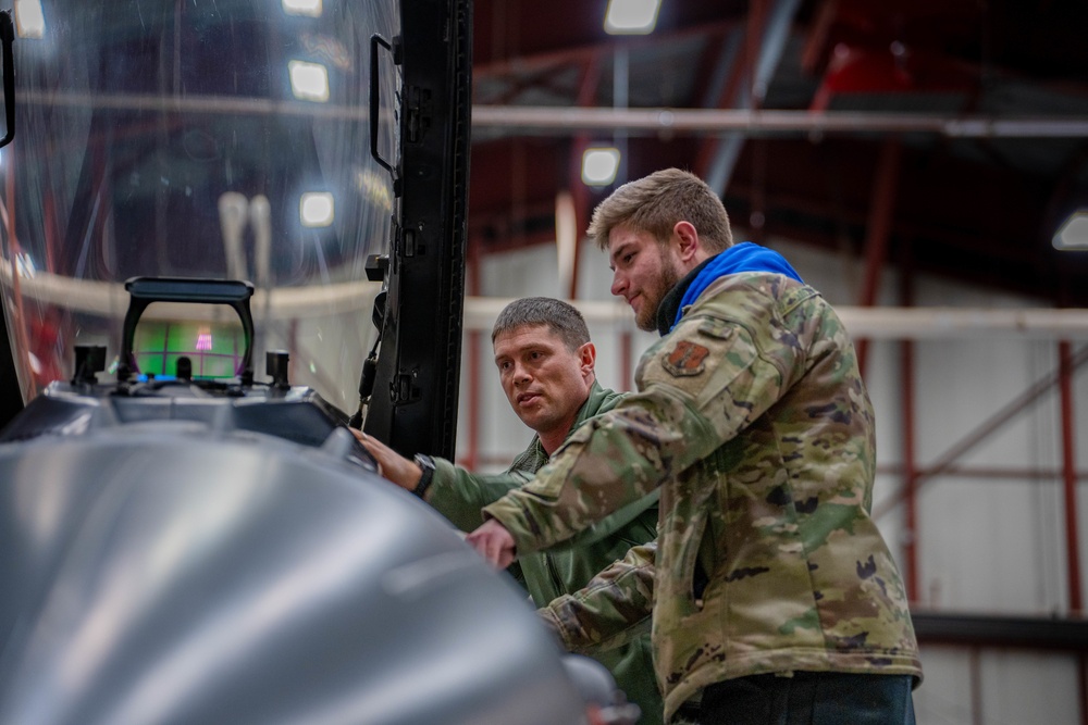 DVIDS - Images - College football champion brothers visits 114 FW ...