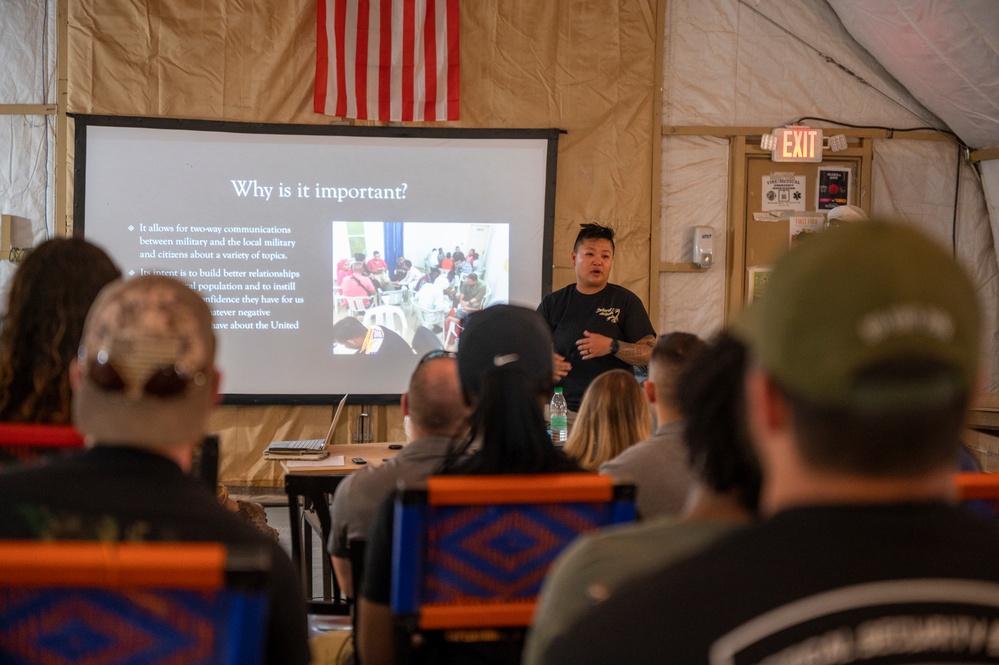 DVIDS - Images - AB 201 conducts English Discussion Group with FAN ...