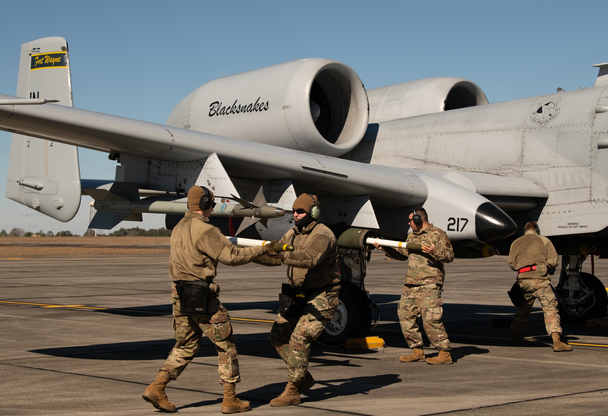 122nd Fighter Wing Blacksnakes Return From Guardian Blitz 55 163rd