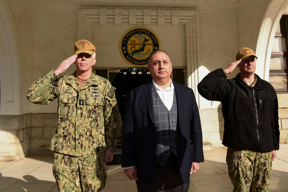 DVIDS - Images - The Honorable Gilbert Cisneros visits CNFJ/CNRJ