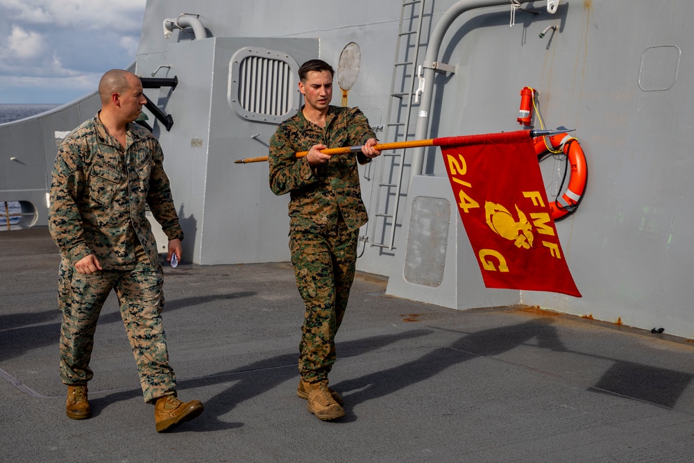 DVIDS - Images - 13th MEU USS Anchorage Cpl's Course Sword Manual ...