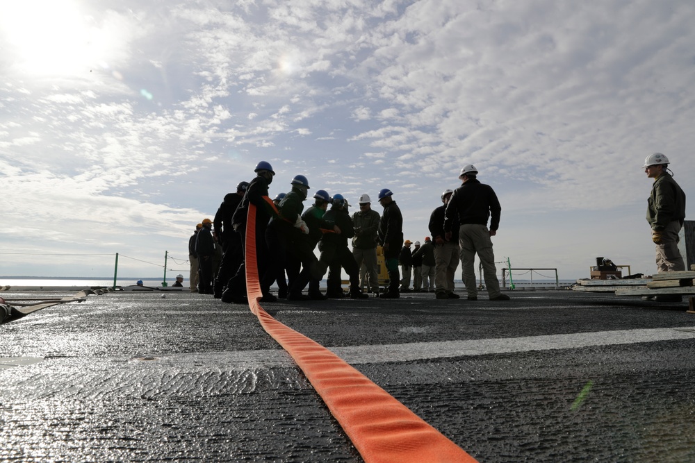 DVIDS - Images - George Washington Simulates Underway: Flight Deck ...