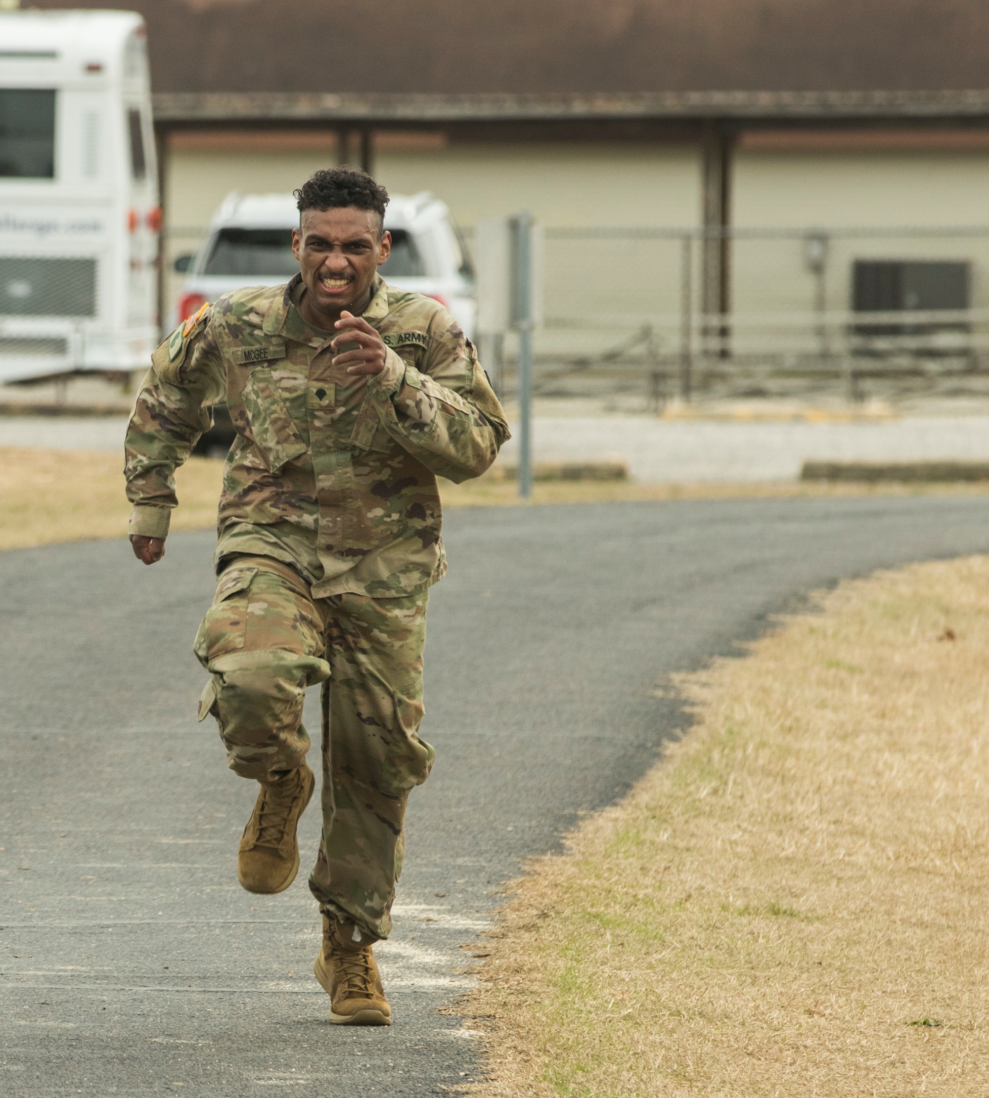 American Army Soldiers In Battle