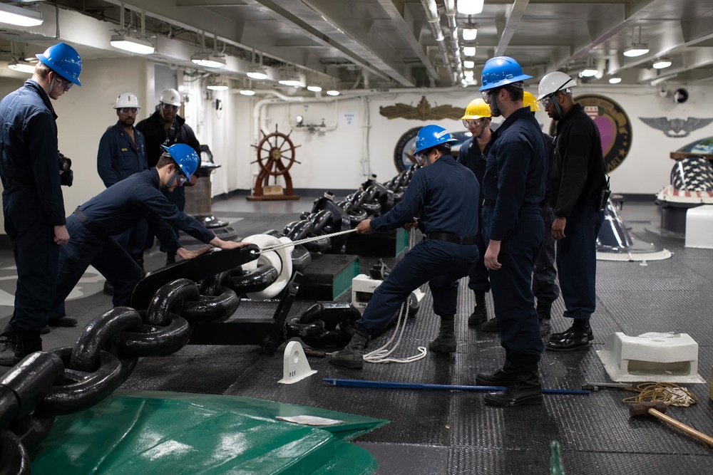 DVIDS - Images - George Washington Simulates Underway: Stretcher Bearer ...