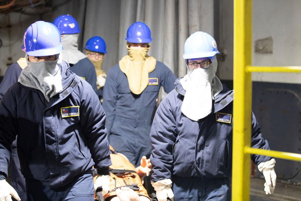 DVIDS - Images - George Washington Simulates Underway: Stretcher Bearer ...