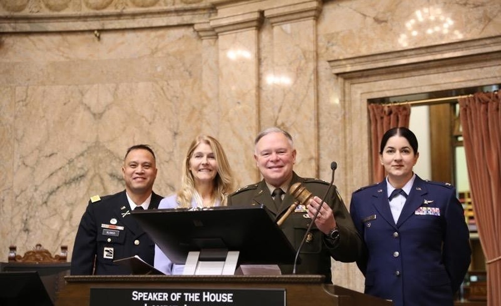 DVIDS - News - State Legislature honors Washington National Guard