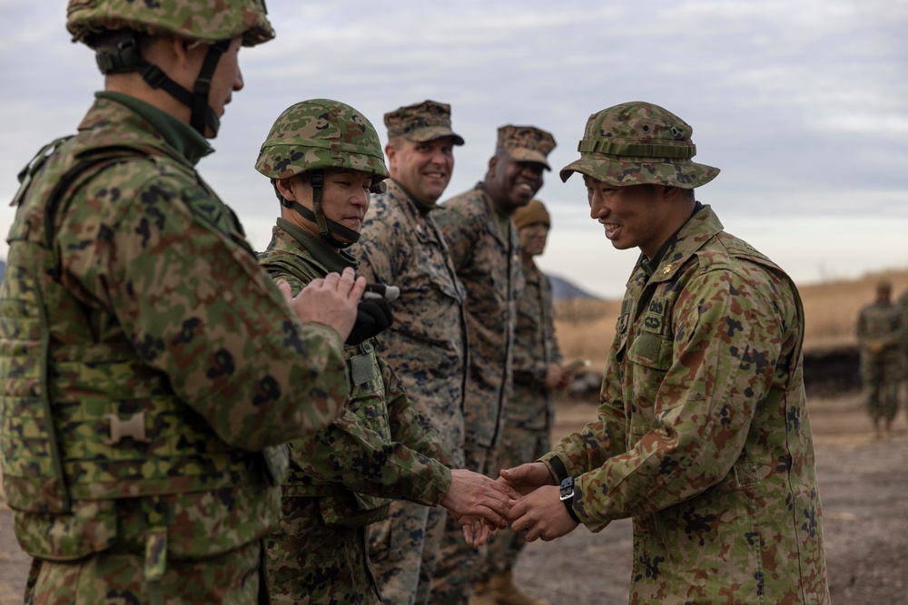 DVIDS - Images - Iron Fist 23: JGSDF Soldiers, U.S. Marines awarded ...