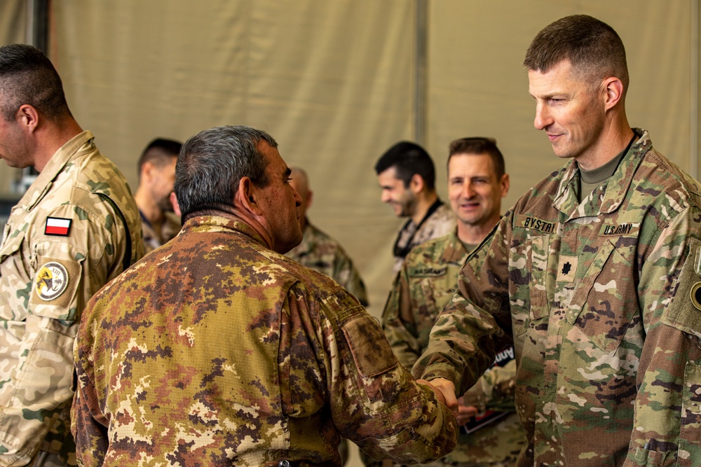 DVIDS - Images - Al Asad Air Base Italian Contingent Transfer of ...