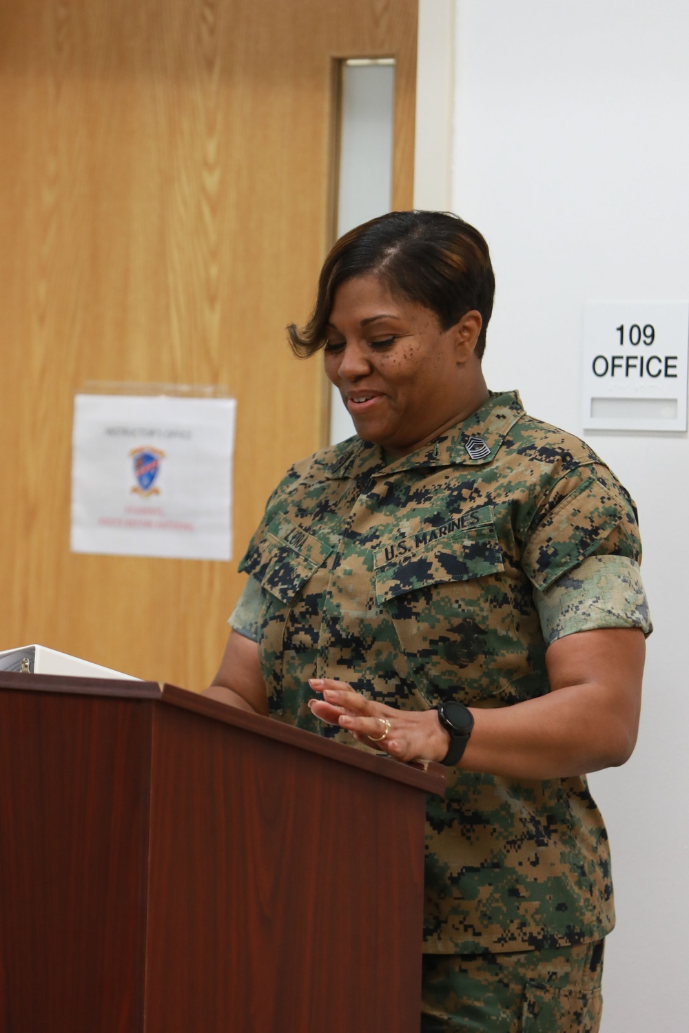 DVIDS - Images - Master Gunnery Sergeant Lora's Ceremony [Image 2 of 3]