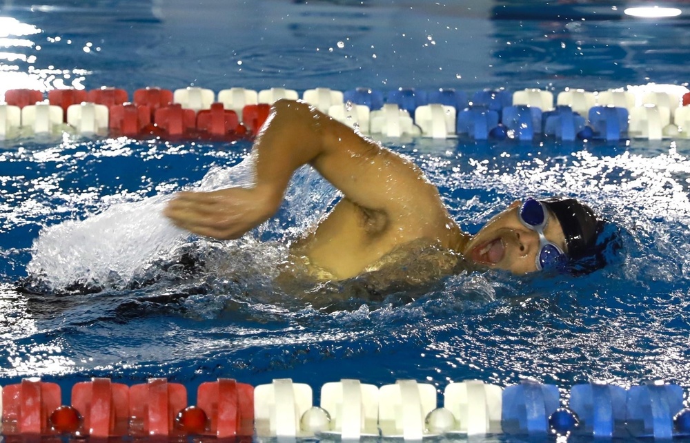 DVIDS - Images - Four-Person Swim Relay at Camp Zama, Japan (Feb. 22 ...