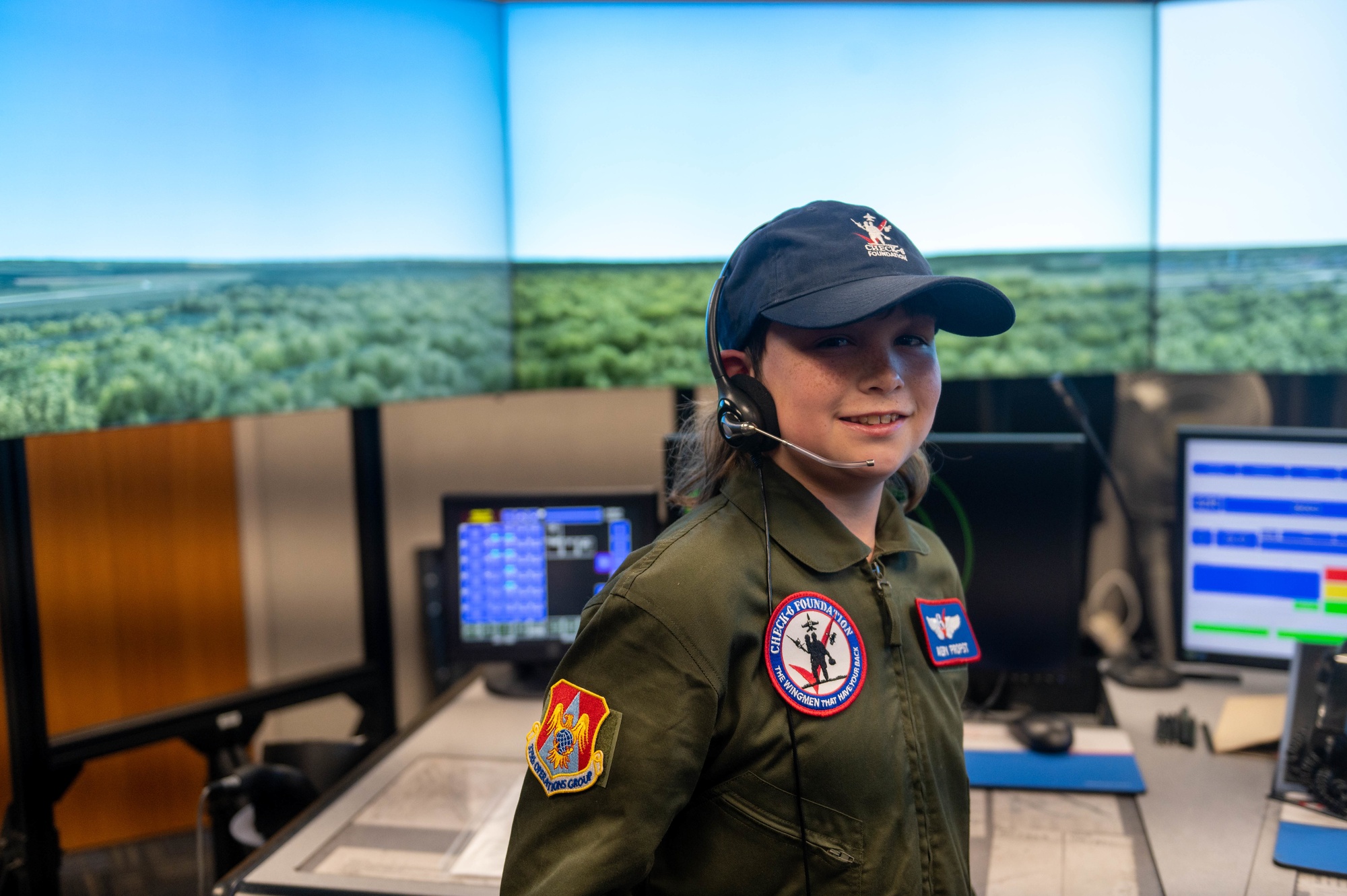 Female Air Force Drone Pilot