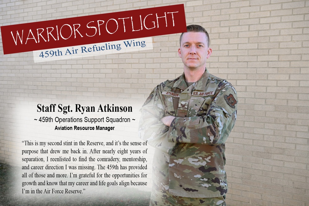 DVIDS - Images - Staff Sgt. Ryan Atkinson is the 459th ARW Warrior of ...