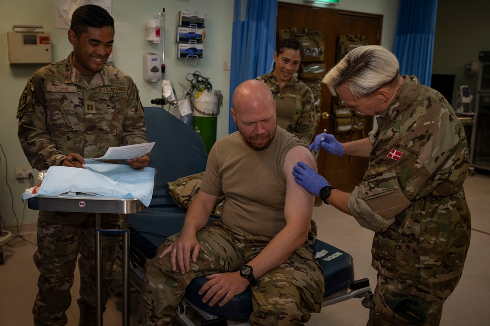DVIDS - Images - AASAB medical maintains fit force [Image 1 of 2]