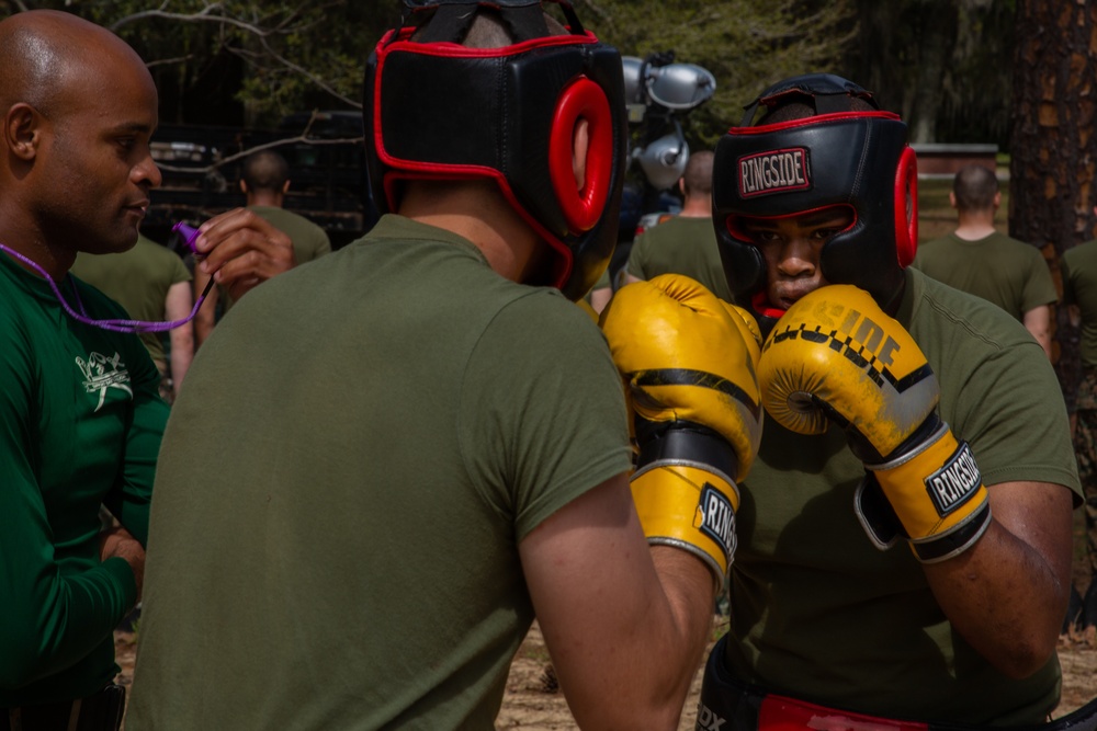 DVIDS - Images - Alpha Company Body Sparring [Image 6 of 8]