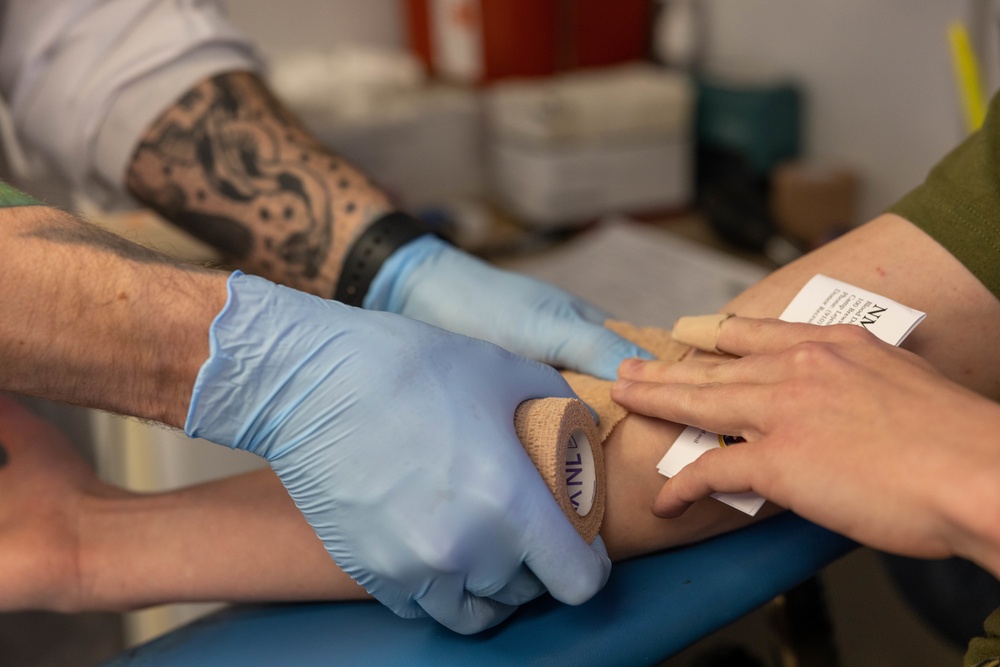 DVIDS - Images - MCAS Cherry Point Holds ASBP Blood Drive [Image 2 of 4]