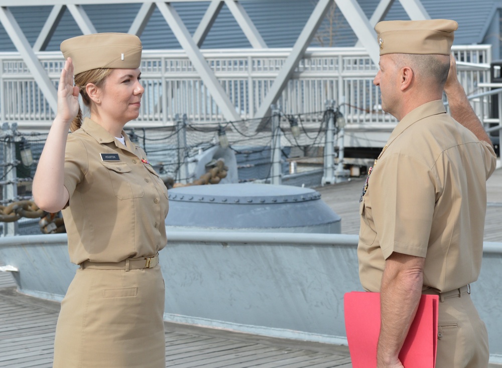 DVIDS - Images - Naval Museum hosts a promotion ceremony aboard ...