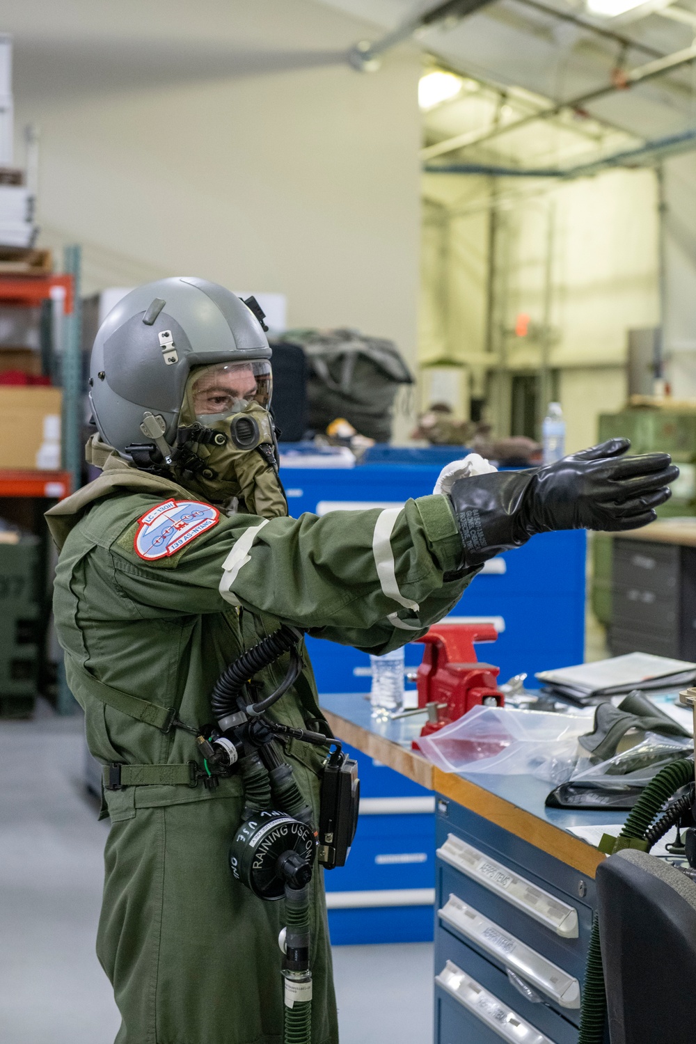 DVIDS - Images - 109th AFE practices utilizing chemical warfare ...