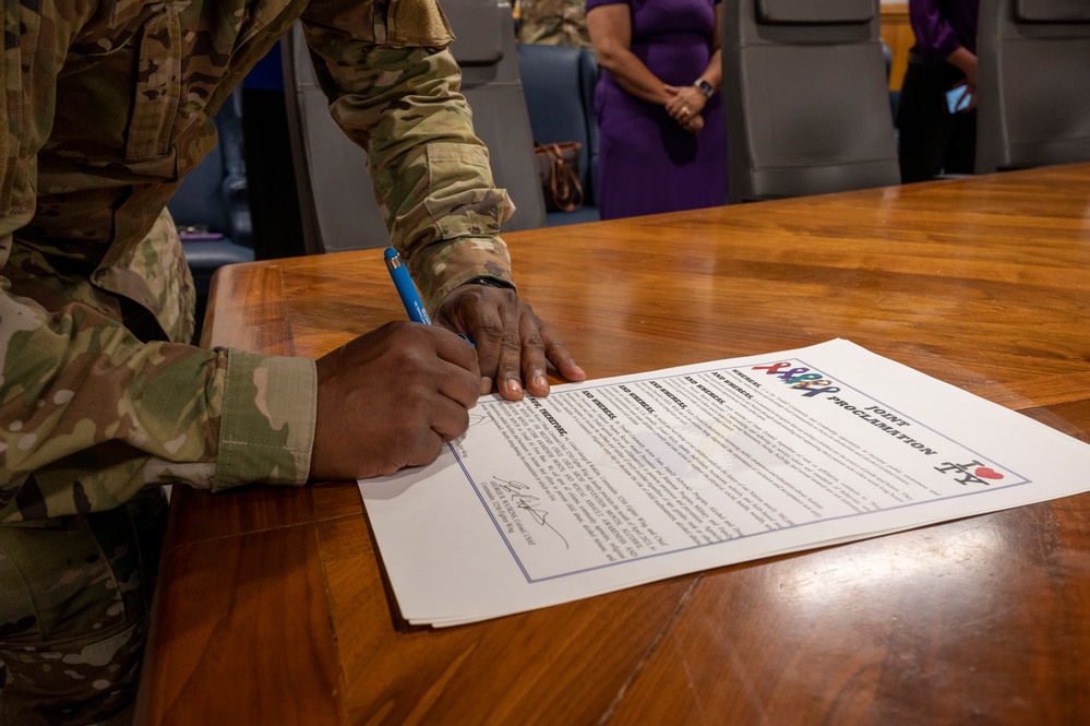 DVIDS - Images - Team Tyndall signs joint proclamation for MMC [Image 6 ...