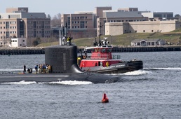 First-in-class USS Virginia (SSN 774) returns to Submarine Capital of ...