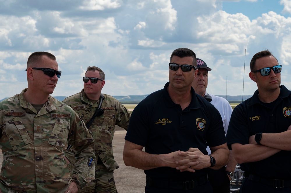 DVIDS - Images - Dyess, Texas firefighters train on ultra-high pressure ...
